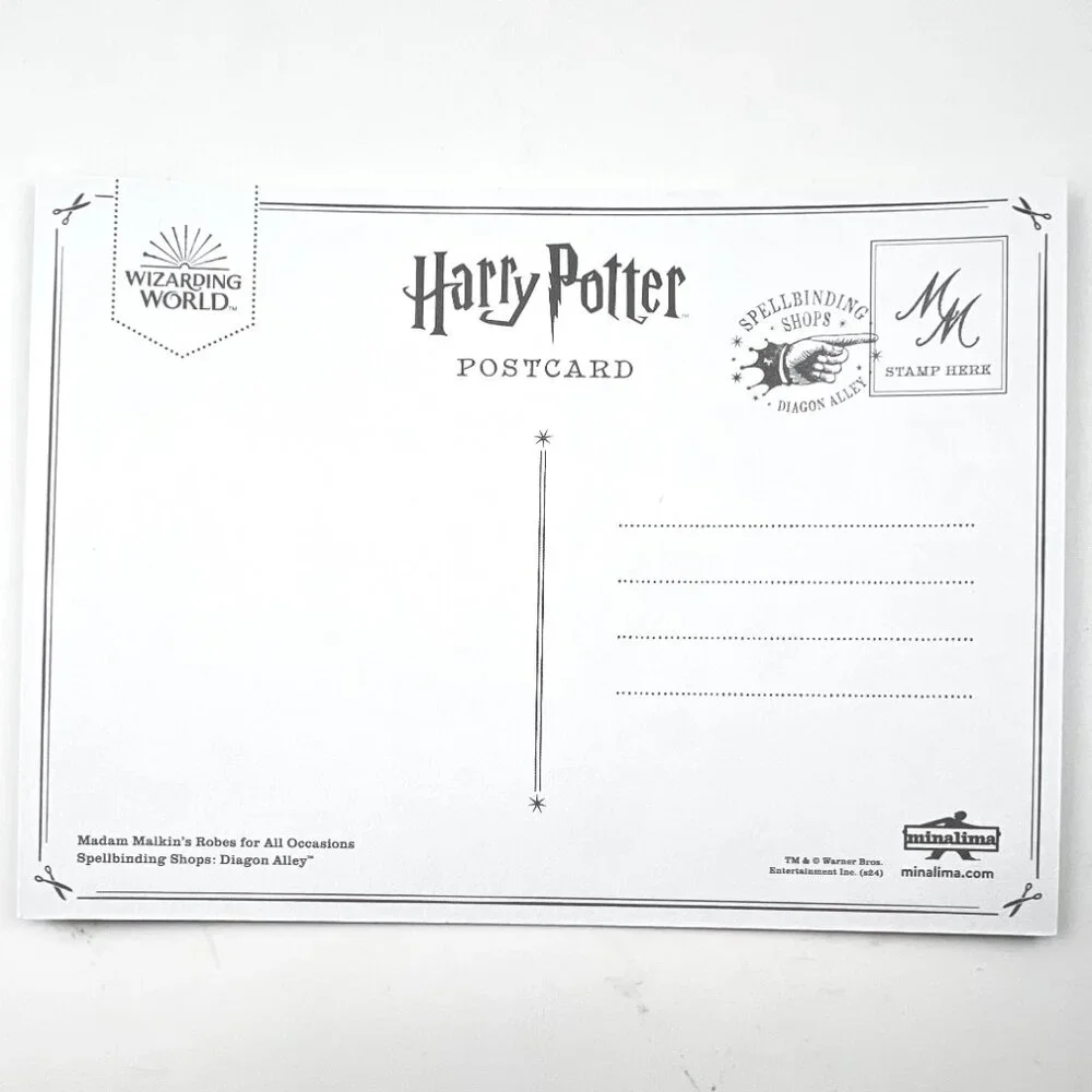 MinaLima | Office | Harry Potter Minalima Diagon Alley Mystery Postcard ...